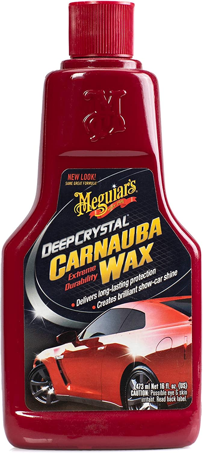 Cera para autos liquido Deep Crystal Carnauba Wax 473ml | Reycars Store